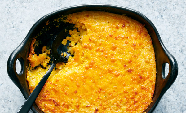r., Corn casserole